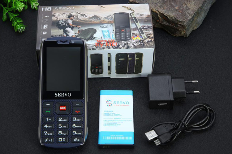 Servo H8 4 sim nhiều tính năng - Alofone