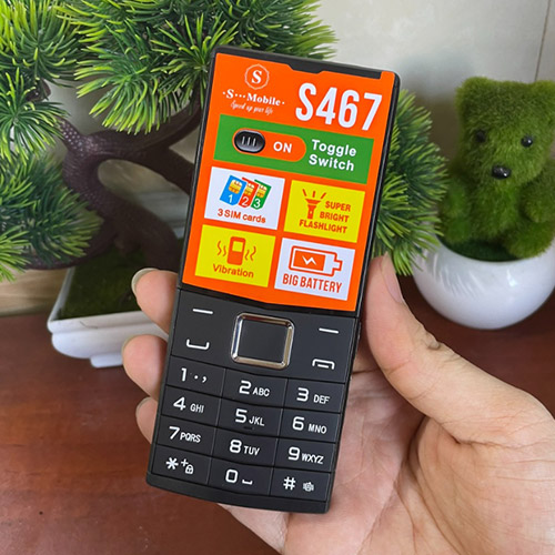 S-Mobile S467 màu đen - Alofone